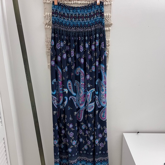 Zara | Dresses | Zara Paisley Print Maxi Dress | Poshmark
